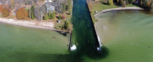 Cheboygan River Mullett Lake Channel Fishing Boating Inland Waterway ... Cheboygan River Mullett Lake Channel Fishing Boating Inland Waterway ...