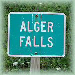 Alger Waterfall Alger County Michigan Waterfalls Michigan Interactive