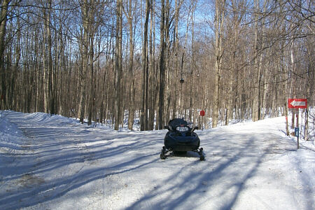 Michigan Snowmobiling Jordan Valley Snowmobile Trail Map Michigan Sledhead™