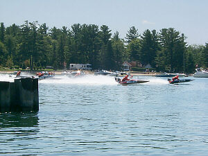 Burt Lake Indian River Fishing Boating Inland Waterway Michigan ...