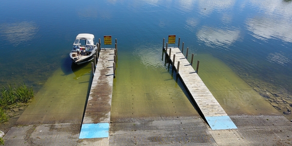 Cheboygan River The Forks Boat Launch Fishing Boating Inland Waterway ...