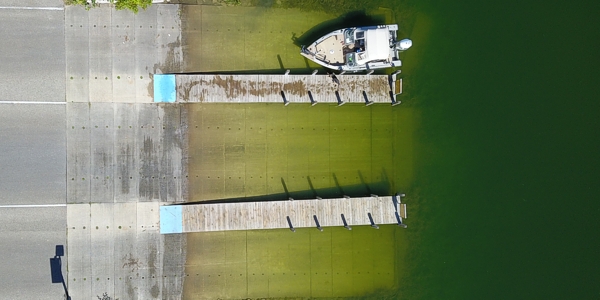 Cheboygan River The Forks Boat Launch Fishing Boating Inland Waterway ...