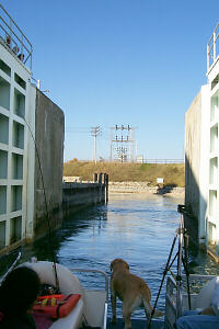 Cheboygan River Cheboygan Locks Fishing Boating Inland Waterway ...