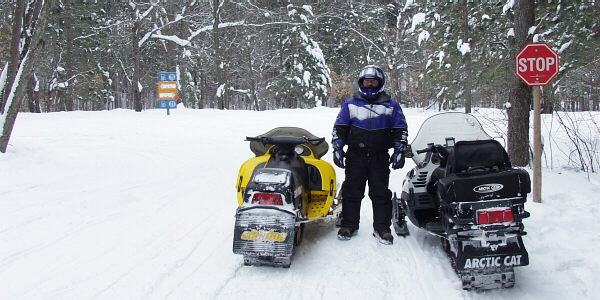 Blue Bear Snowmobile Trail - Snowmobiling - Trails - Maps - video ...