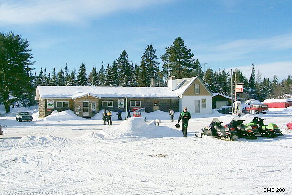 Michigan Snowmobiling Newberry / Pine Stump Snowmobile Trail Map ...