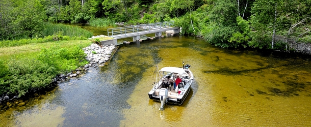 Brevort Lake Brevort River Mackinac County Michigan Interactive™