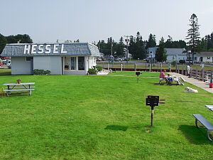 Michigan boating, Hessel Harbor, Lake Superior