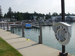Michigan boating, Hessel Harbor, Lake Superior