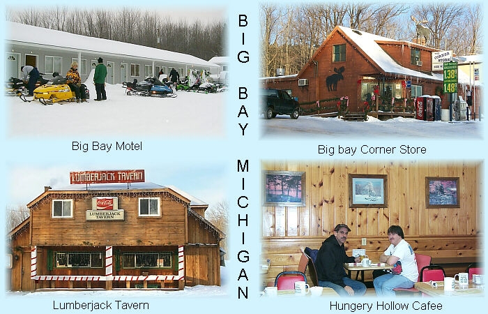 Michigan Snowmobiling Big Bay Snowmobile Trail Map Michigan Sledhead™