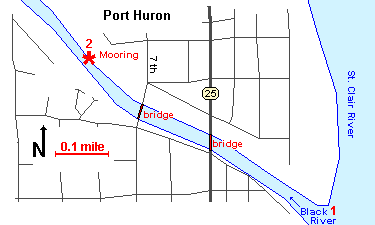 Michigan boating, Port Huron Harbor, St. Clair River